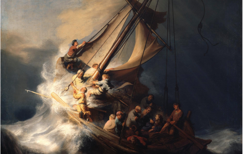 Walking into the Storm with the Bread from Heaven